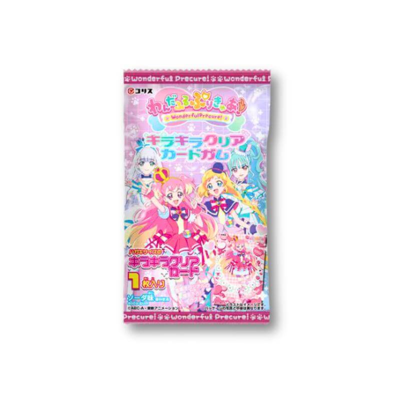 Wonderful Pretty Cure! Card With Gum | Japanese Candy Store – konbinistop