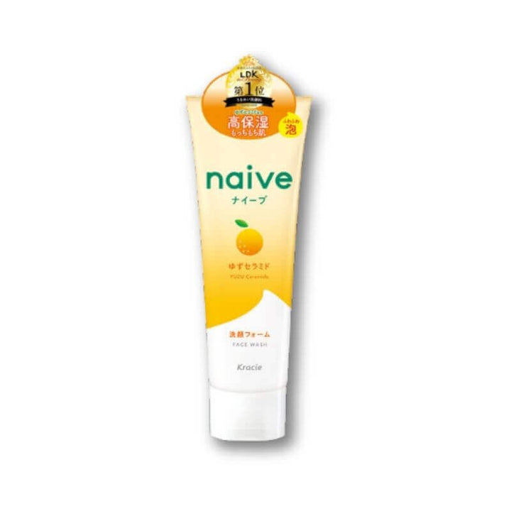 Naive Yuzu Ceramide Makeup Remover Facial Cleansing Foam | Japanese ...