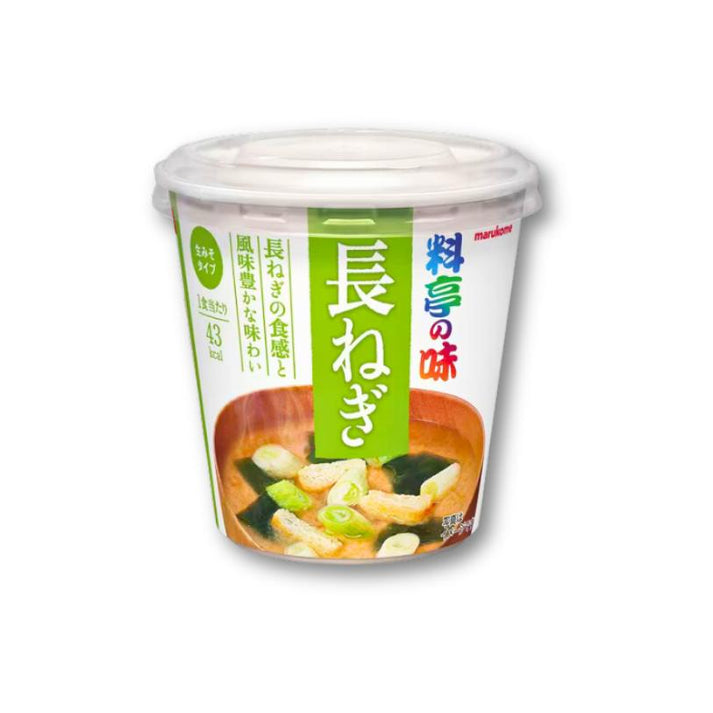 Marukome Spring Onion Miso Soup Cup | Japanese Instant Soup – konbinistop