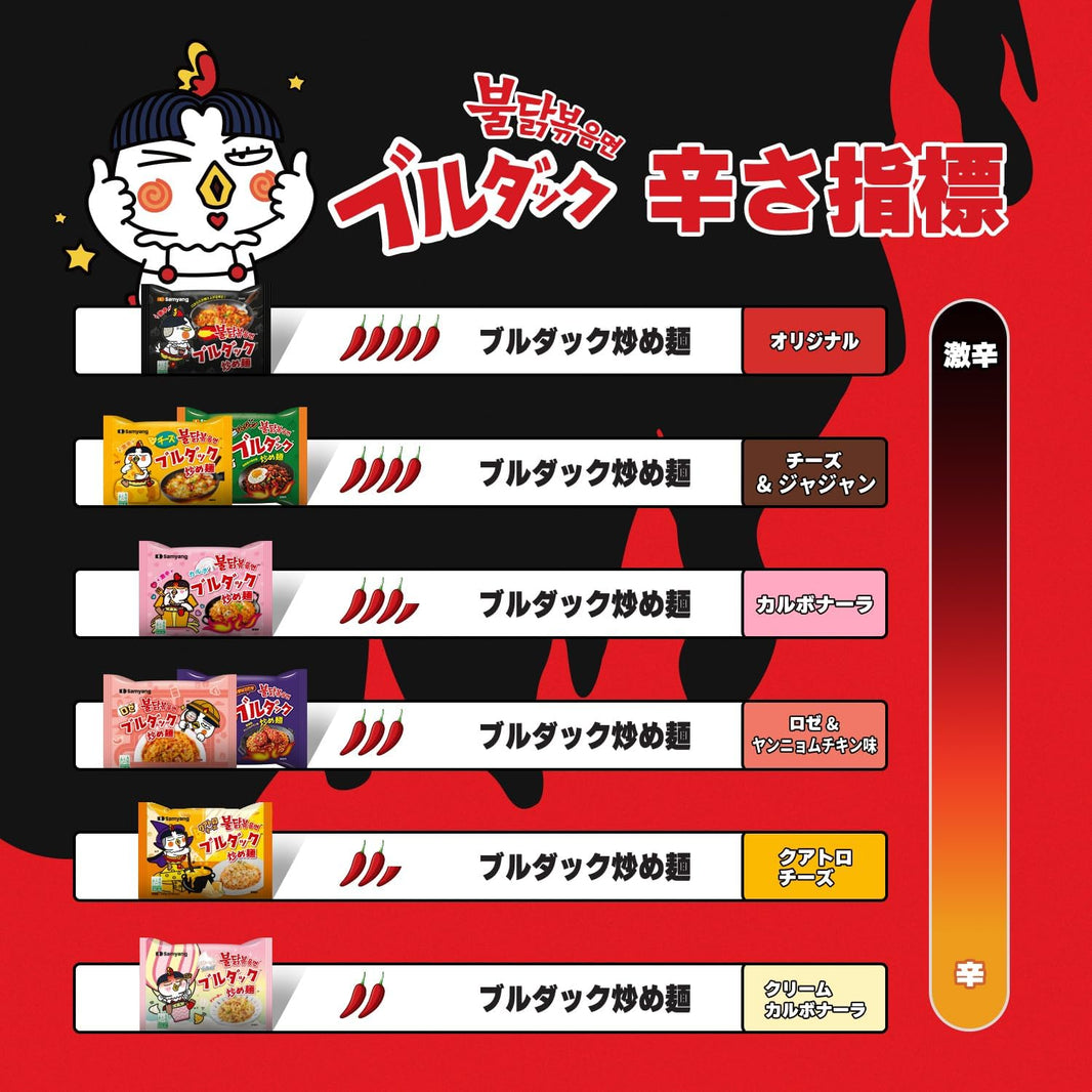 Samyang Buldak Original Super Spicy Noodles | Online Konbini Shop ...
