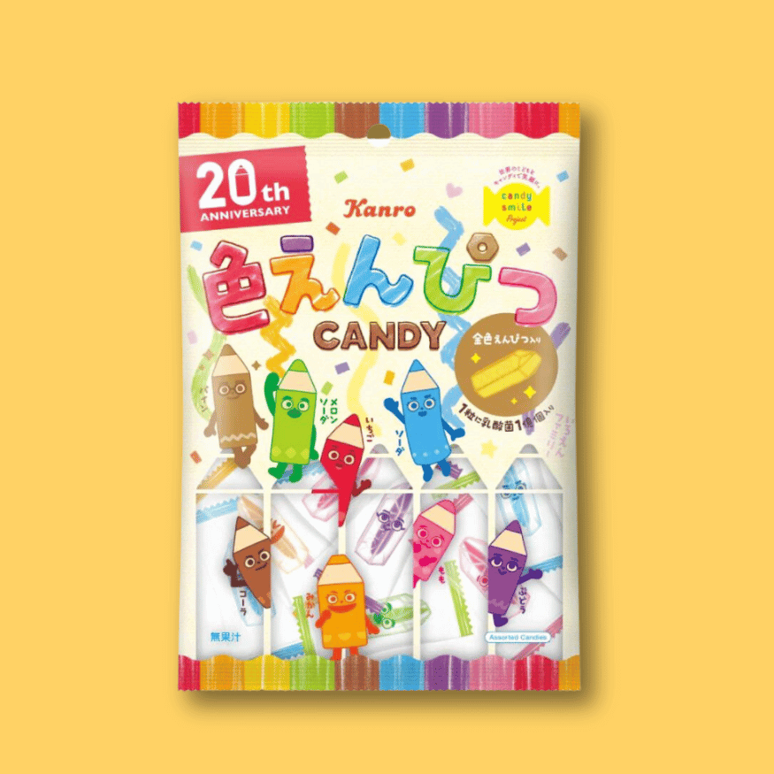 Kanro Colored Pencil Candy: A Playful Fusion of Art and Flavor ...